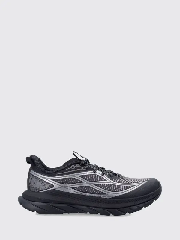 HOKA® Mach Remastered Aura Running Sneakers In Lightweight Technical Fabric - Black