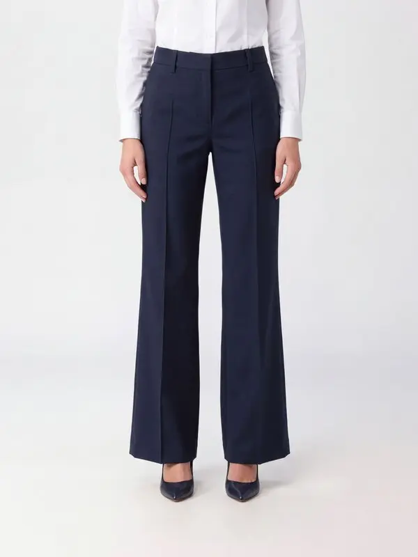 Alberto Biani Mid-rise Flared Satin Trousers With Concealed Closure