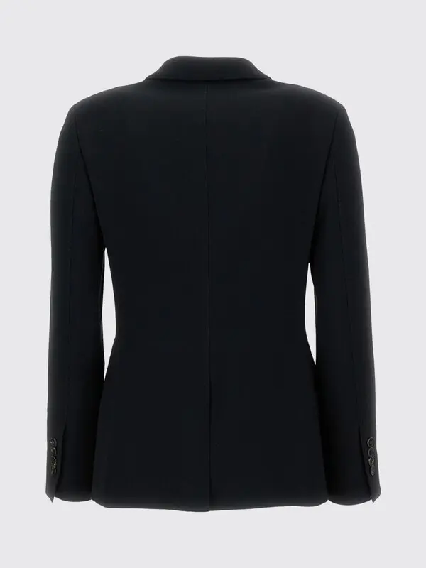 Alberto Biani Elegant Double-breasted Ceremony Blazer With Peak Lapels - Black