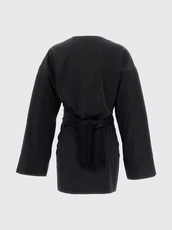 Andamane Hall Kimono-sleeve Jersey Mini Sheath Dress