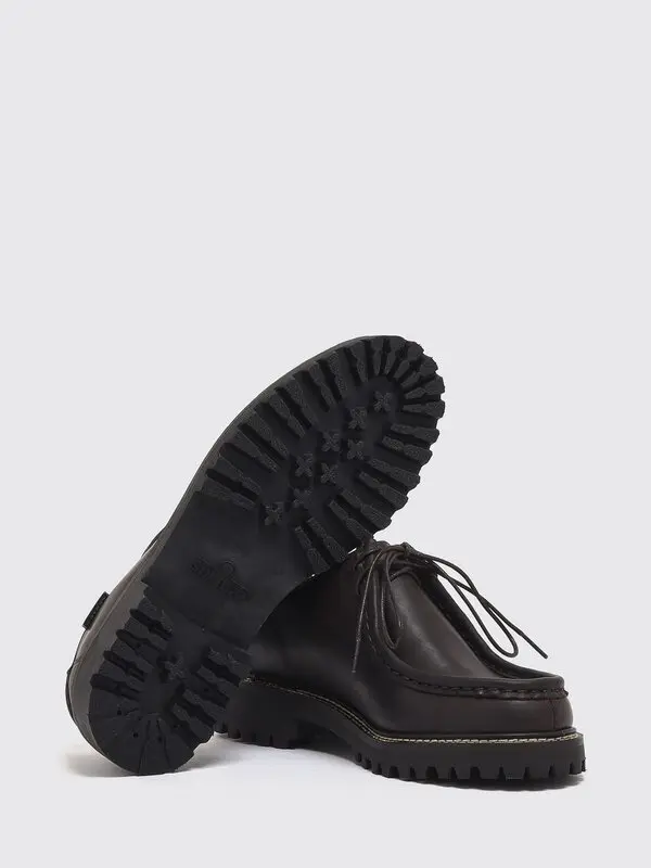 SEBAGO Opal Derby Shoes In Smooth Leather With A Lug Rubber Sole