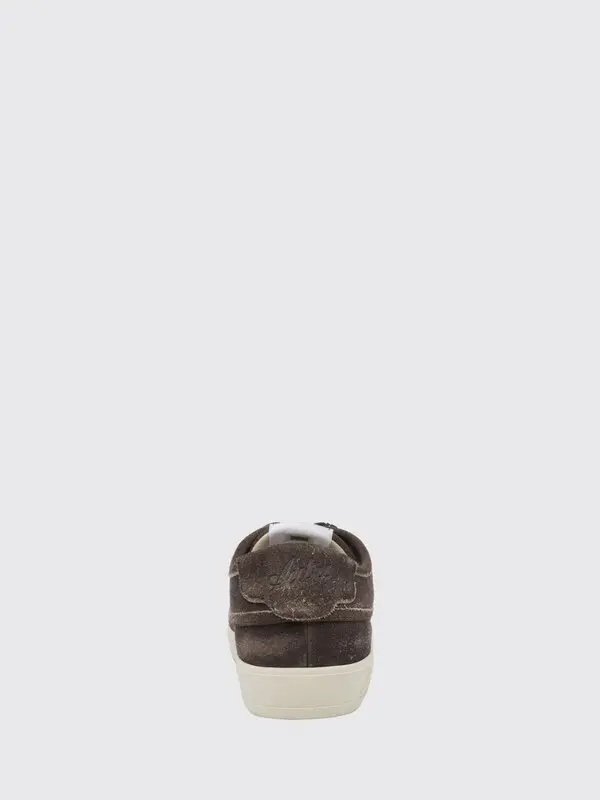 AUTRY Windscape Low-top Sneakers In Brown Suede Cow Leather