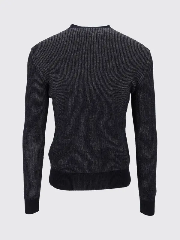 CIRCOLO 1901 Slim Fit Rib-knit Mock Neck Jumper In Pure Wool