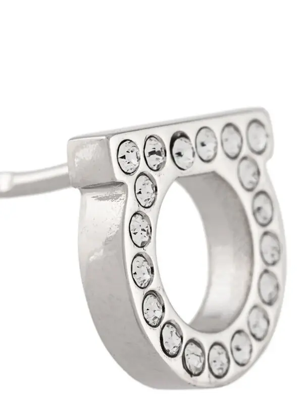 FERRAGAMO Gancini Cristalli Piccoli' Earrings