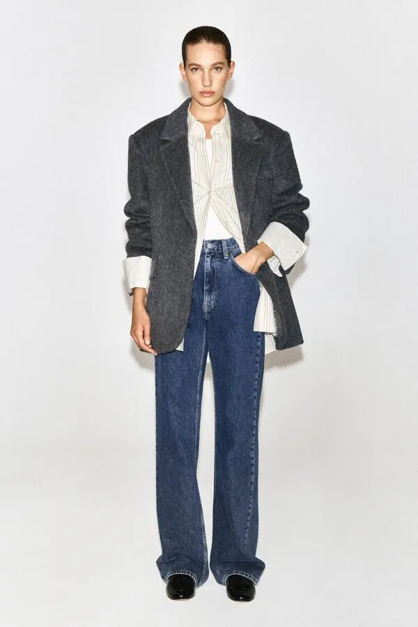 Cos Brushed-wool Blazer