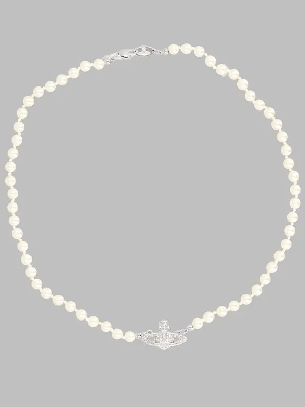 VIVIENNE WESTWOOD Collana Di Perle "mini Bas Relief