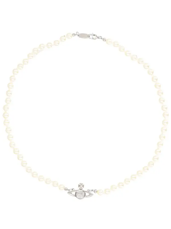 VIVIENNE WESTWOOD Collana Di Perle "mini Bas Relief