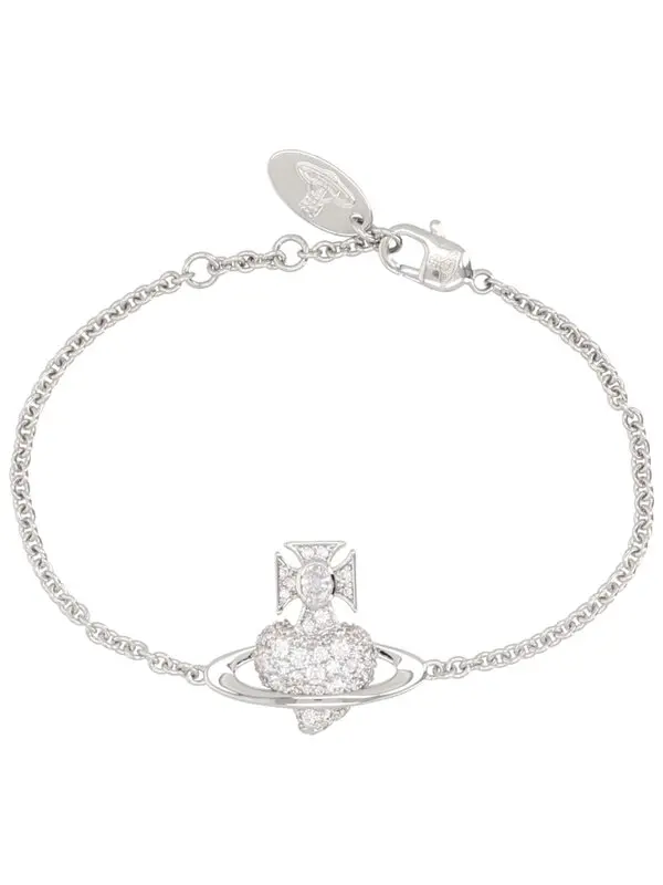 VIVIENNE WESTWOOD Bracciale "agnatha - Silver