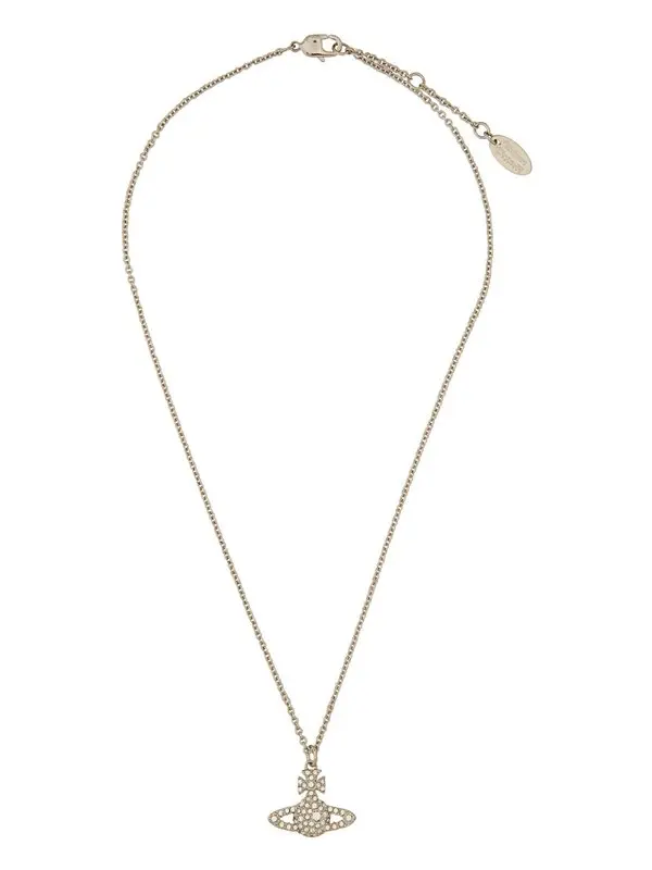 VIVIENNE WESTWOOD Collana "grace Bas Relief" Con Pendente - Gold
