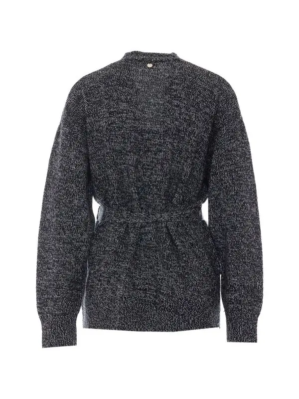 Liu Jo Embellished Belted Cardigan