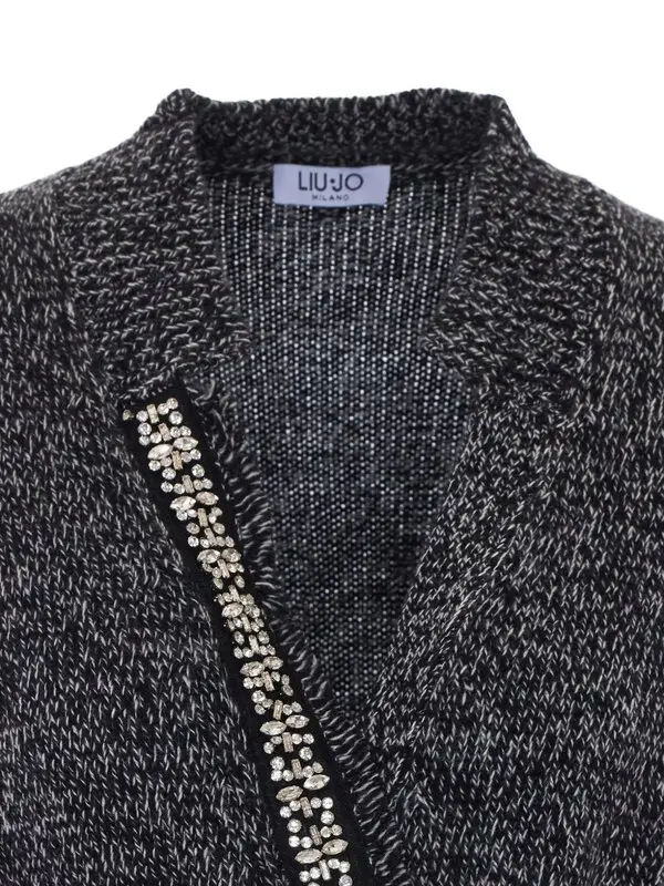Liu Jo Embellished Belted Cardigan