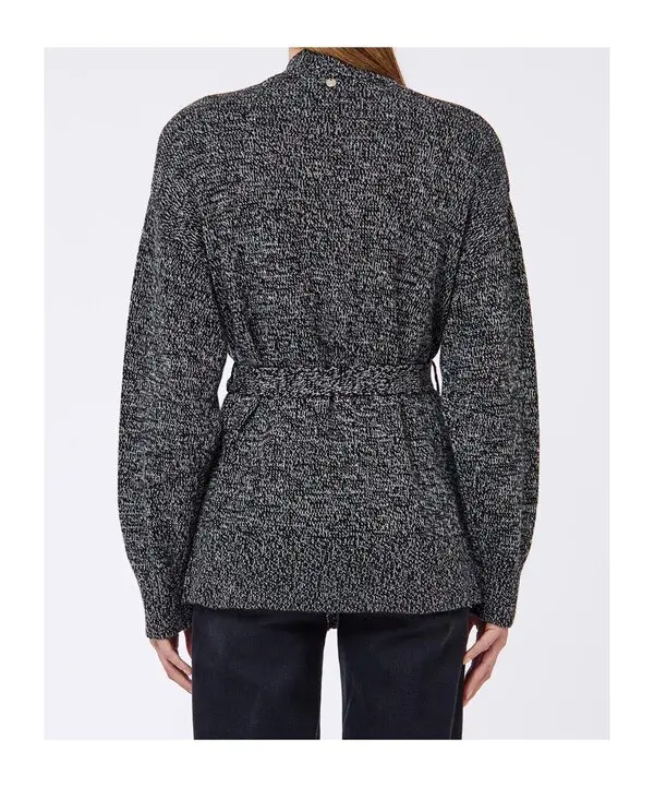 Liu Jo Embellished Belted Cardigan
