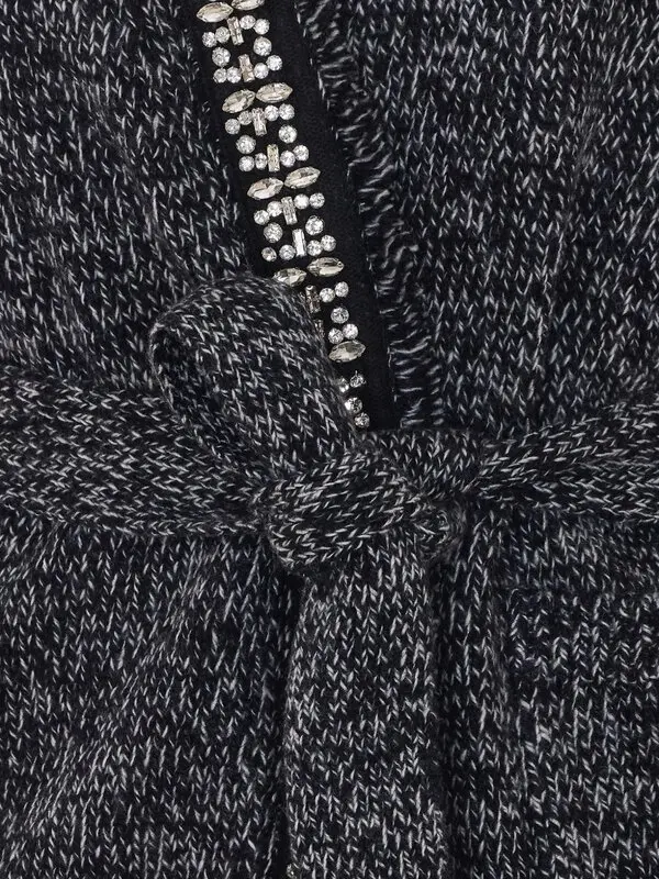 Liu Jo Embellished Belted Cardigan