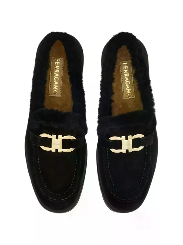 FERRAGAMO Moccasins With Gancini Ornament