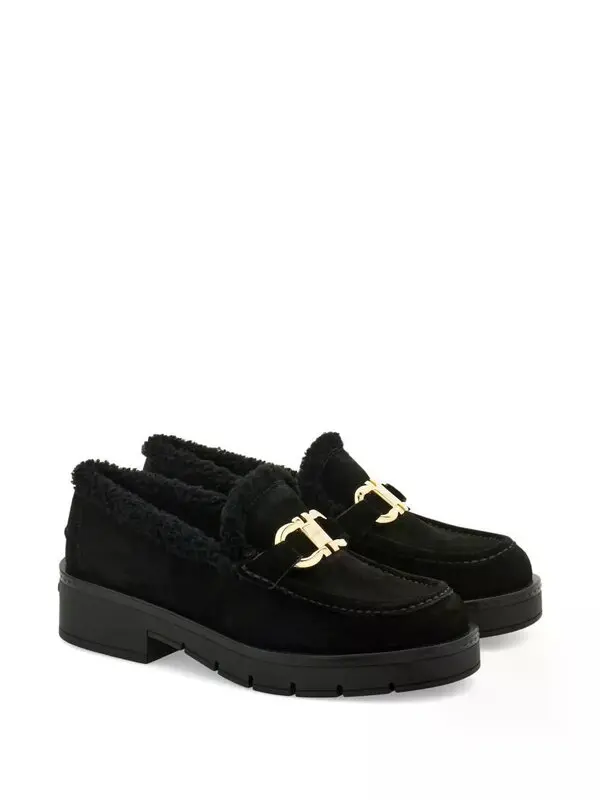 FERRAGAMO Moccasins With Gancini Ornament