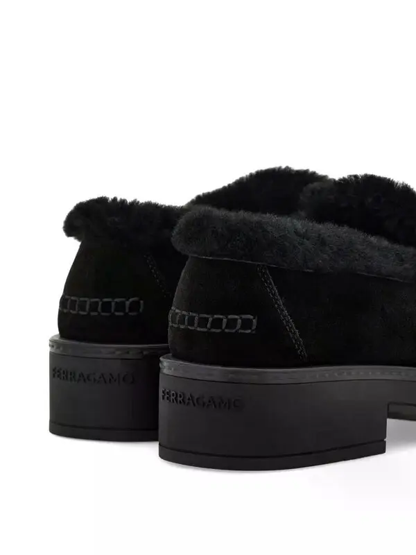 FERRAGAMO Moccasins With Gancini Ornament