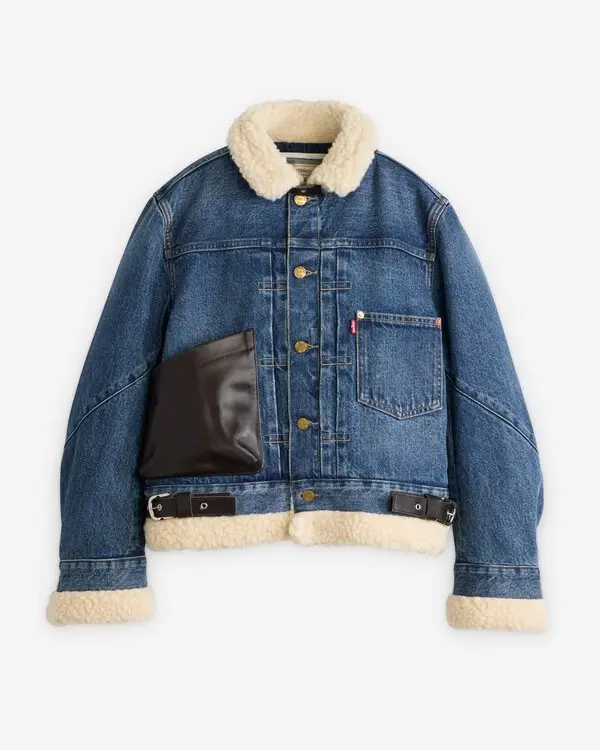 Sacai Layered Utility Jacket - Blue