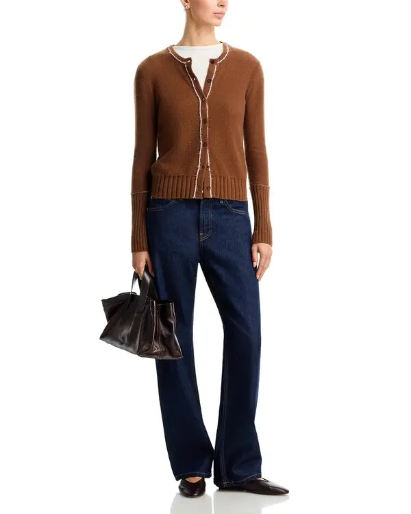 Guest In Residence Cashmere Flurry Jane Cardigan Sweater