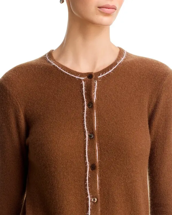 Guest In Residence Cashmere Flurry Jane Cardigan Sweater