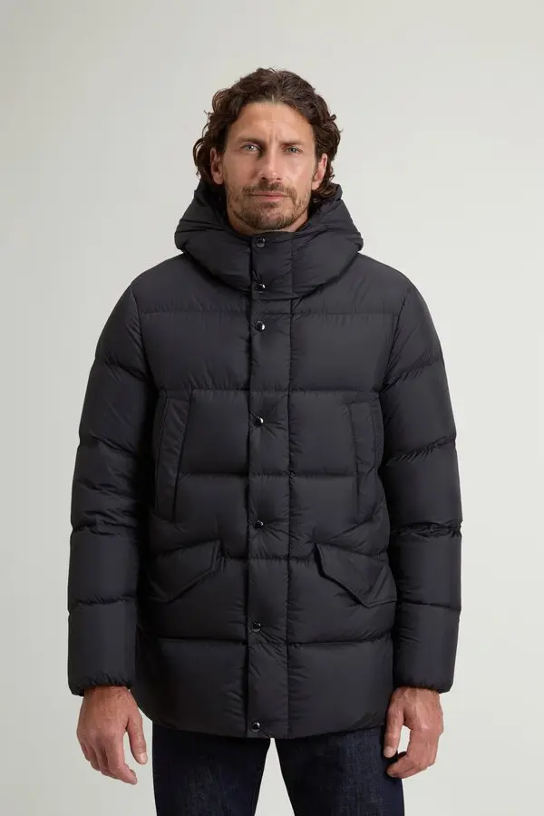 Woolrich Cloud Davis Parka Jacket - Black
