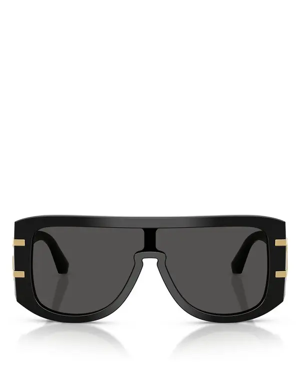 Dolce & Gabbana Rectangular Shield Sunglasses, 127mm