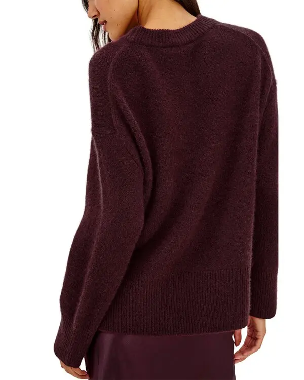 Rails Miranda Cashmere & Silk Crewneck Oversized Sweater