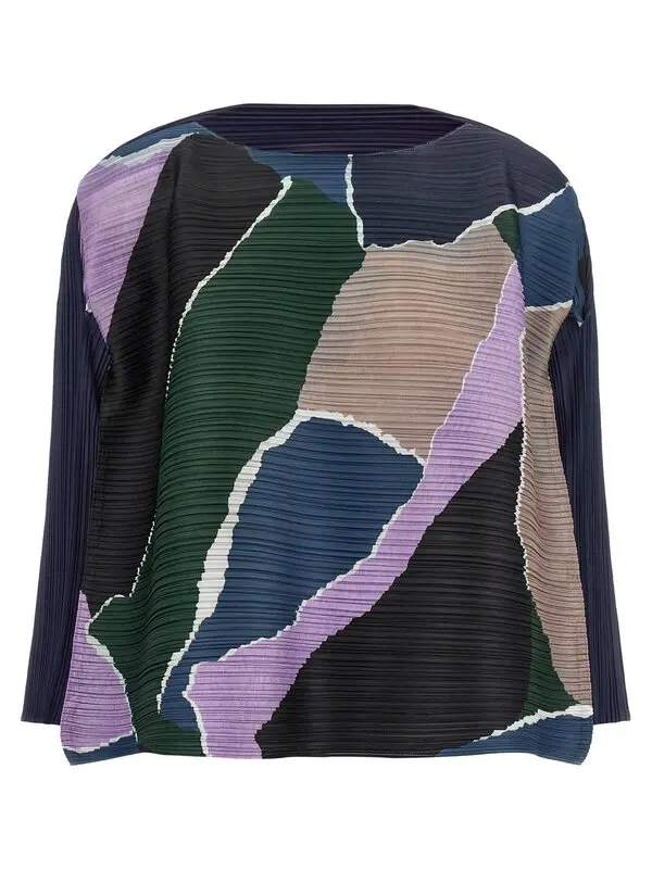 Issey Miyake Surprise! Blouse - Multicolor