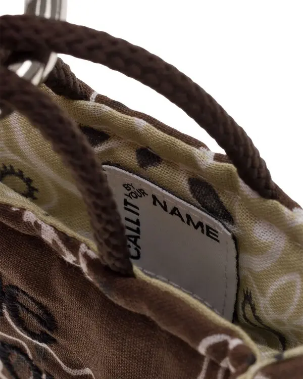 CALL IT BY YOUR NAME Brown Bag Charm