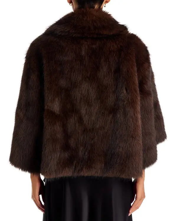 Echo Blair Novelty Faux Fur Jacket