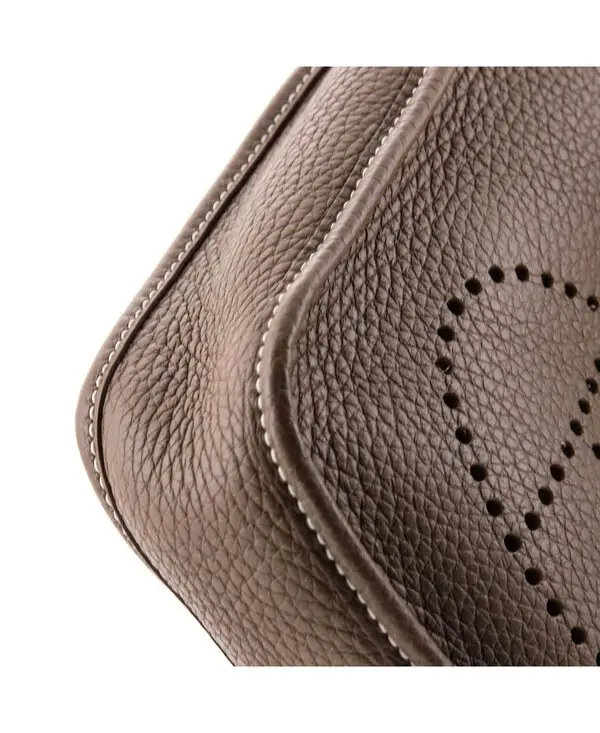 Hermès Tpm Evelyne Bag Gen Iii Clemence - Gray