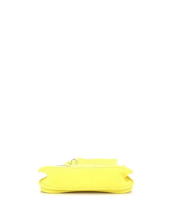 Hermès Pm Evelyne Bag Gen Iii Toile And Leather
