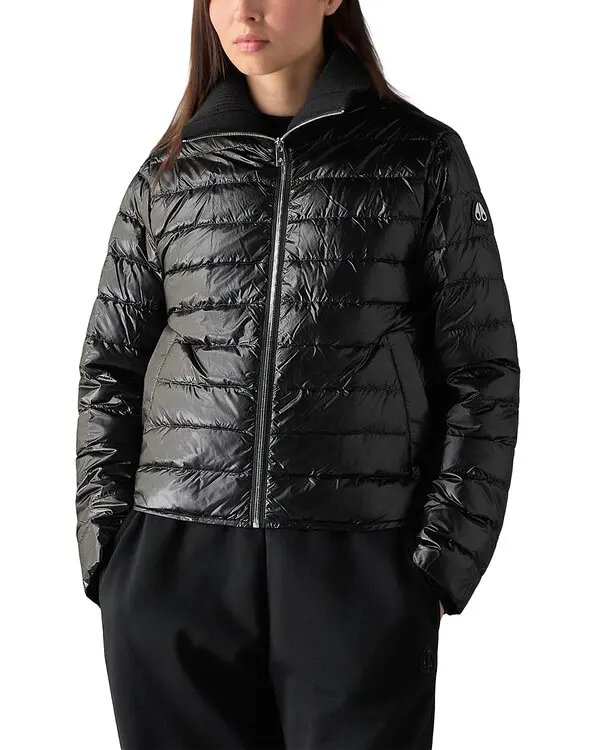 Moose Knuckles Grid 3 In 1 Wool Blend Parka Coat