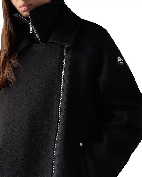 Moose Knuckles Grid 3 In 1 Wool Blend Parka Coat
