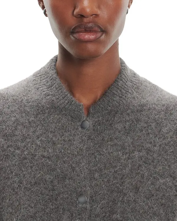 Majestic Filatures Alpaca Blend Bomber Cardigan