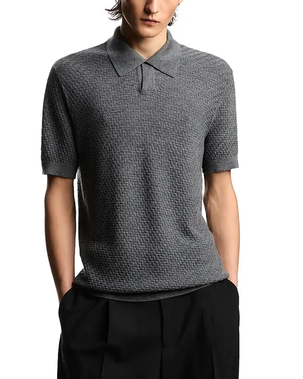 Emporio Armani Pullover Polo Shirt - Solid Medium
