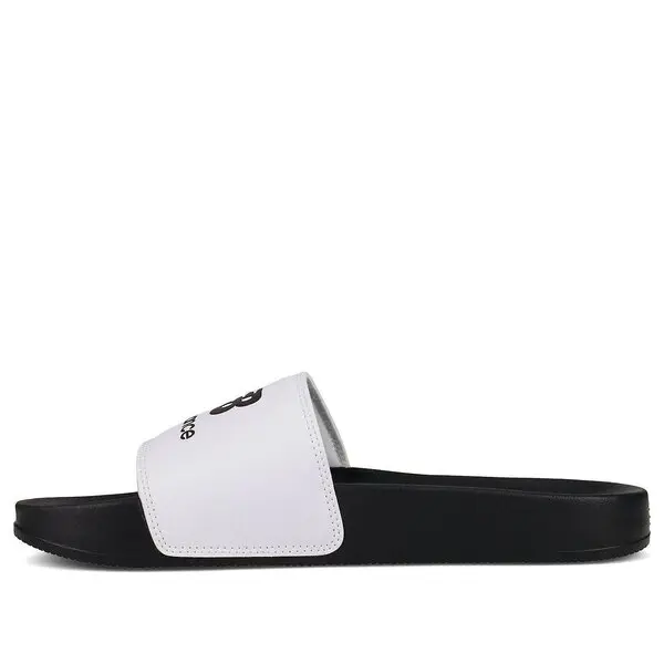 NEW BALANCE Slides 'white Black - White/black