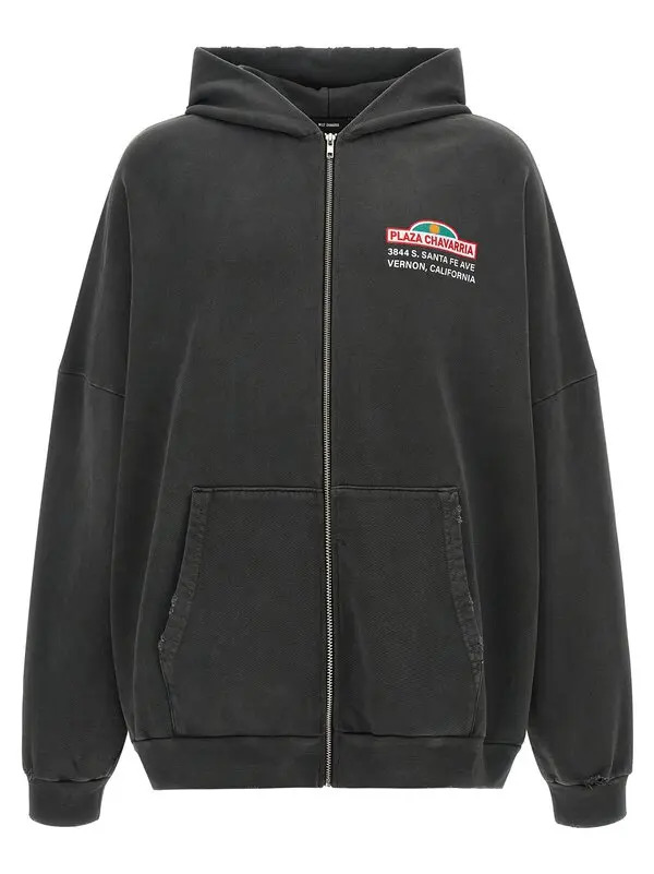 WILLY CHAVARRIA Plaza Chavarria Hooligan' Sweatshirt - Black