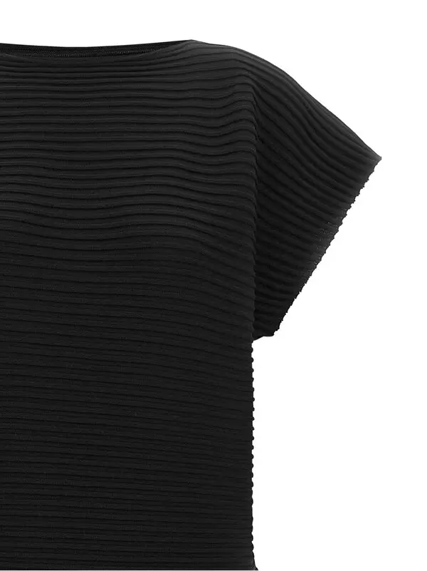 Issey Miyake Zig Zag Knit' Dress