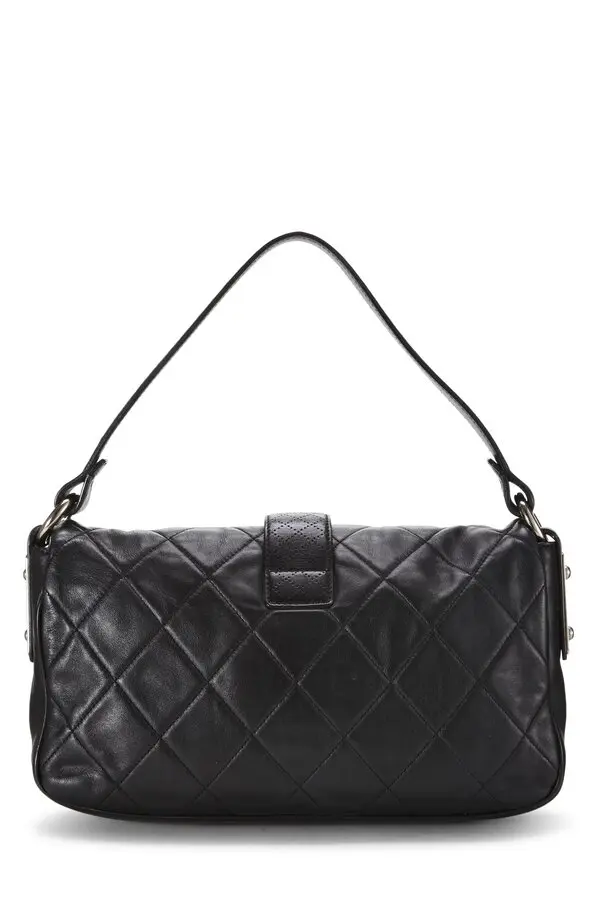 Chanel Lambskin Paris-londres Door Latch Flap Bag