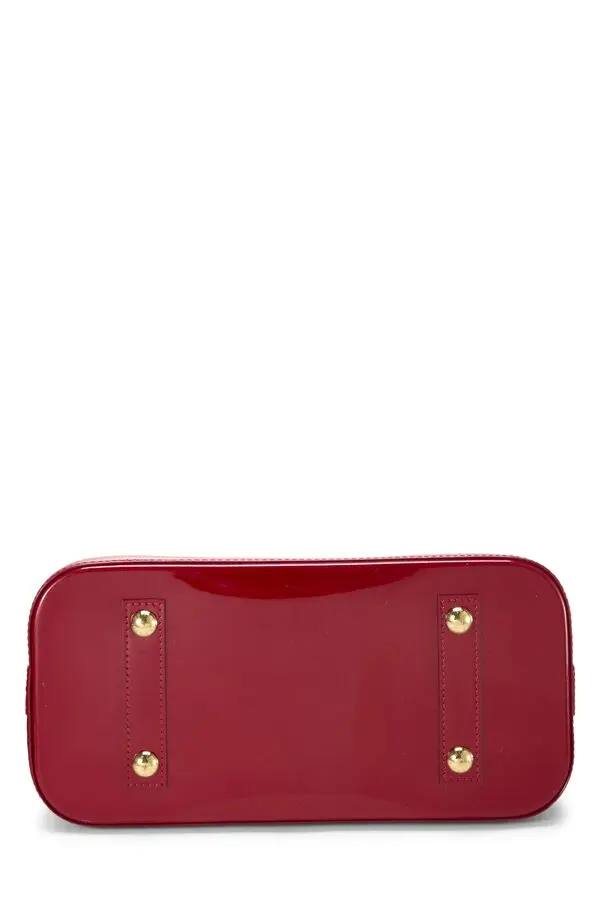 LOUIS VUITTON Pomme D'amour Monogram Vernis Alma Nm