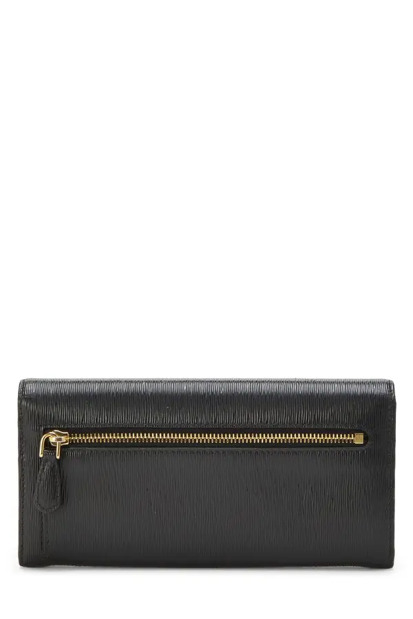 Prada Vitello Move Continental Wallet