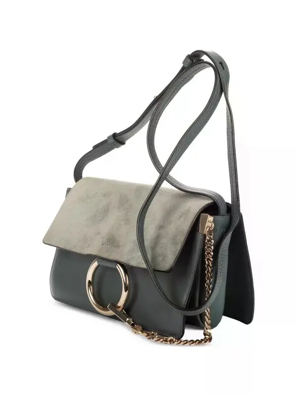 Chloé Faye Shoulder Bag - Blue