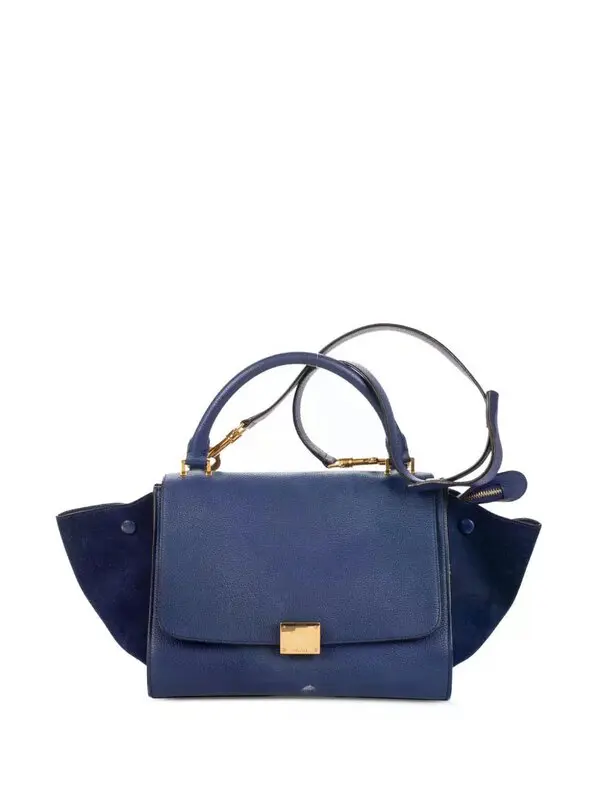 Celine Trapeze Shoulder Bag - Blue