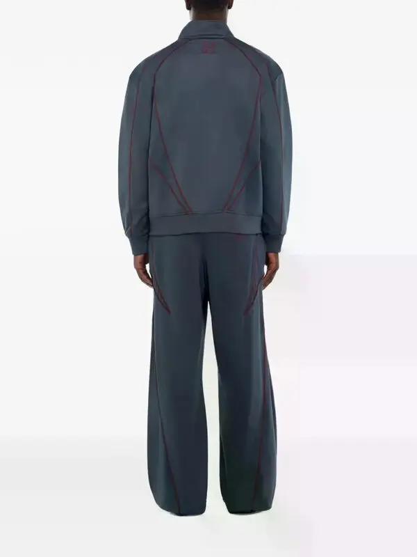 Off-White Staff Script Relaxed Slouchy Track Pants