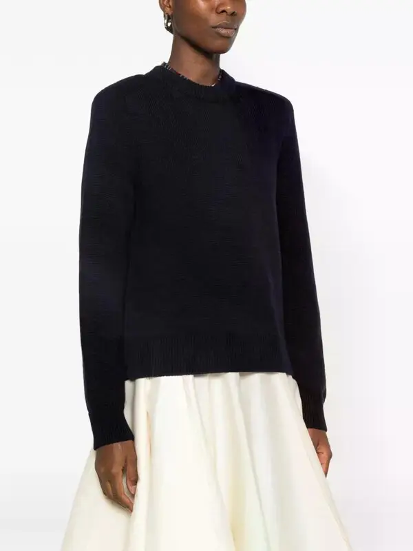Ba&sh Ribbed-knit Crew-neck Sweater