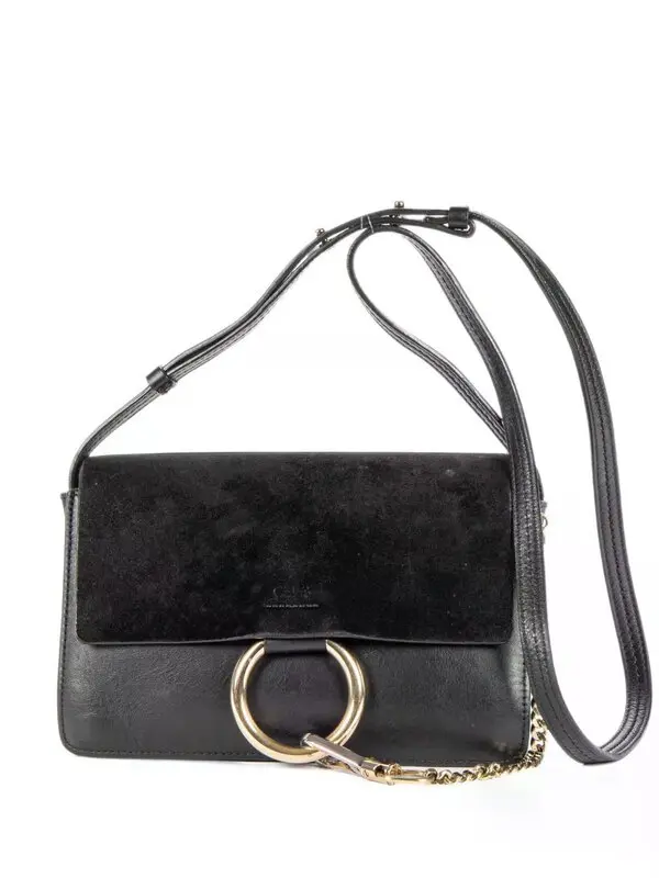 Chloé Small Faye Shoulder Bag - Black
