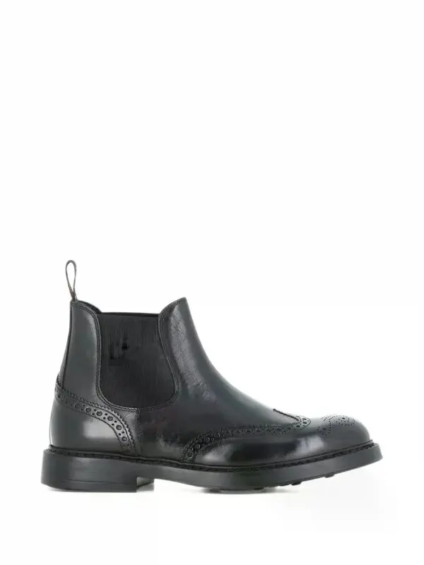DOUCAL'S Brogue-detail Chelsea Boots