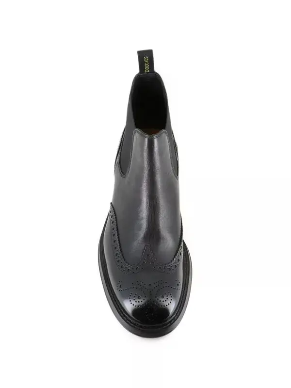 DOUCAL'S Brogue-detail Chelsea Boots