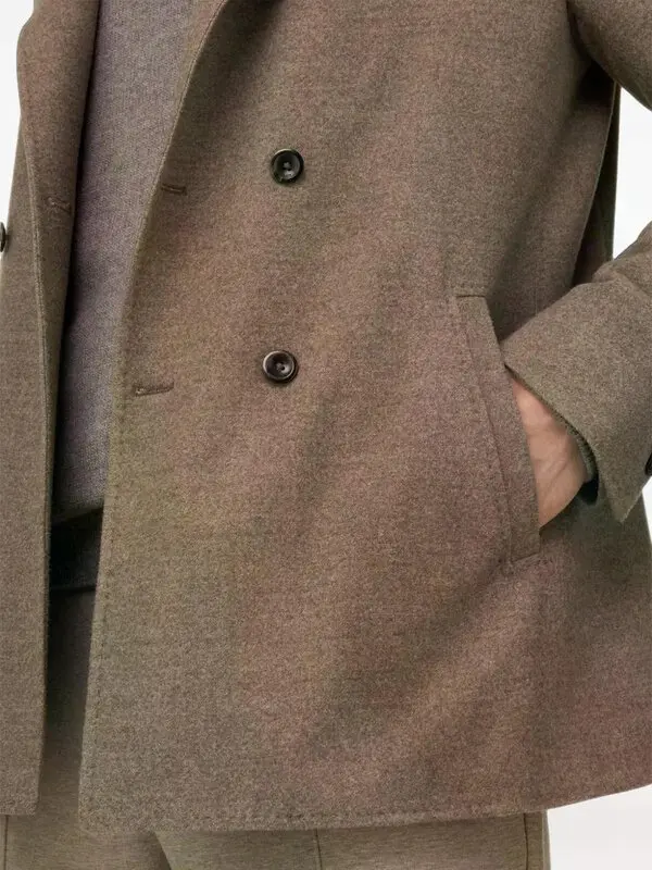 Boggi Milano Double-breasted Blazer In Extrafine Wool