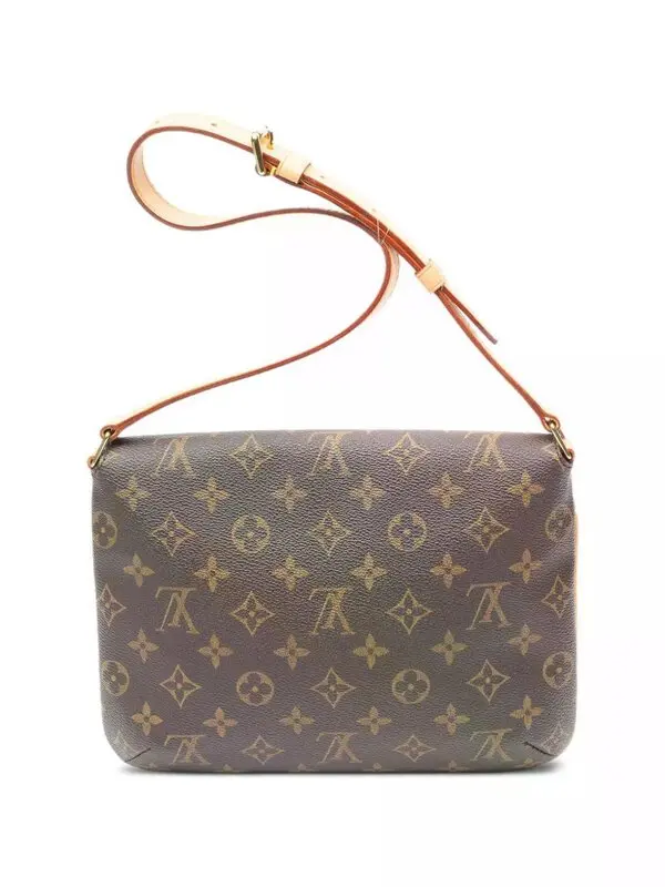 LOUIS VUITTON Musette Tango Shoulder Bag - Brown